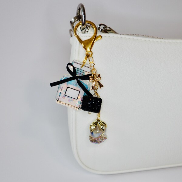 Chanel Keychain - Etsy