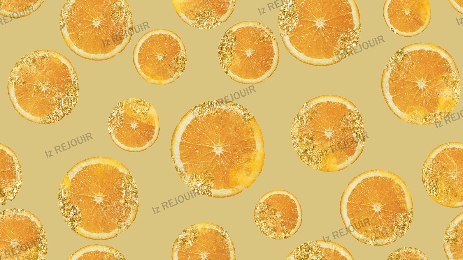 Tangerine Desktop Wallpapers Set, 3 Colors/mandarine, Orange Fruit ...