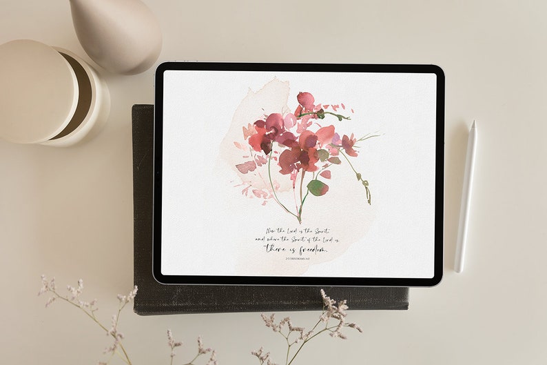 Freedom, Christian iPad Wallpaper, Bible Verse iPad Background ...