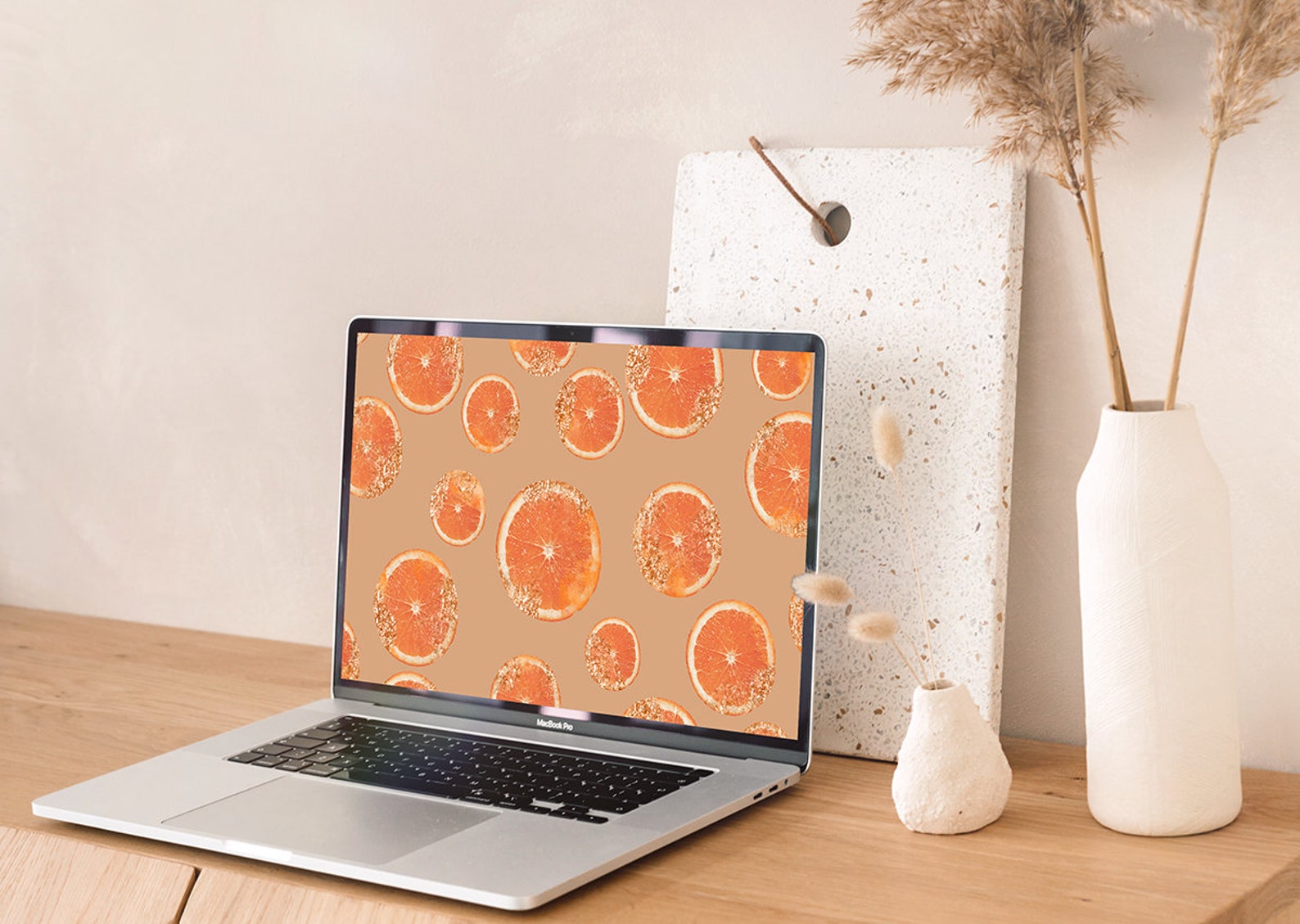 Tangerine Desktop Wallpapers Set, 3 Colors/mandarine, Orange Fruit ...