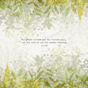 The Grass Withers, Bible Verse Desktop Wallpaper, Christian Quote ...
