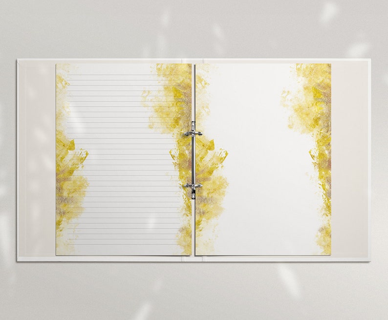 Abstract Letter Writing Set A4/letter/lined/unlined/pdf/jpg - Etsy
