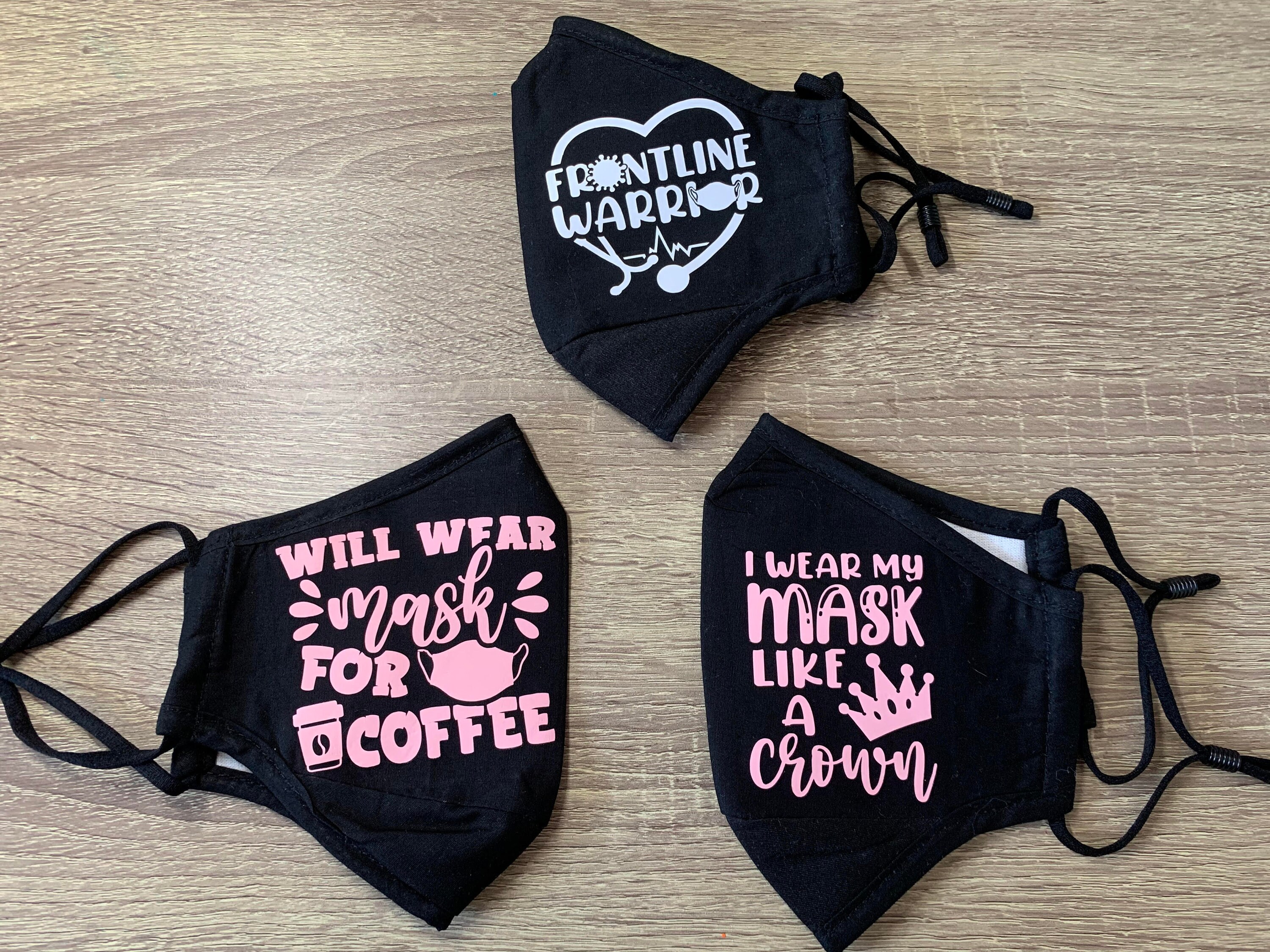 Personalized Face Masks - Etsy