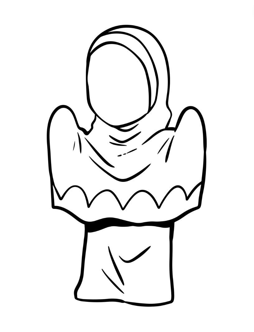 Prayer Position Salat Salah Coloring Pages for Little Muslims ...