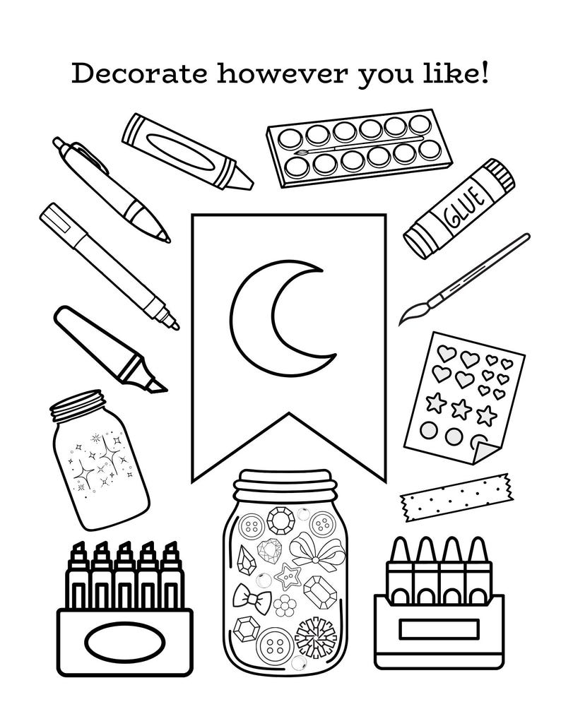 DIY Ramadan & Eid Banner | Printable Decorating Craft (PDF) - Etsy