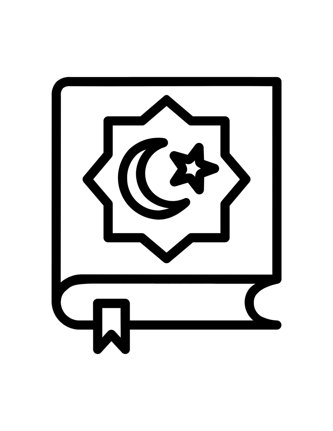 48 Simple Islamic Coloring Pages for Little Muslims | Ages 1-4 ...