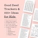 Ramadan Good Deed Tracker & Ideas for Kids | Printable Activity (PDF ...