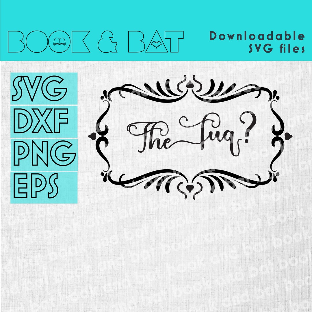 Sweary svg, svg the fuq, gift idea for sweary friends svg, diy gift ...