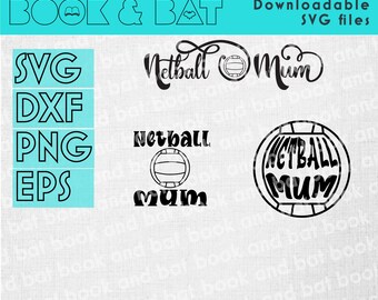 Drawing & Illustration Art & Collectibles netball cricut I love netball ...