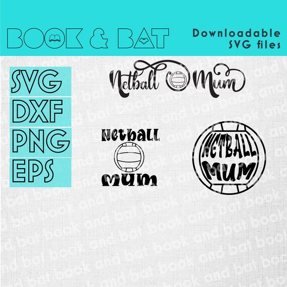 Netball Mum Netball Fan Netball Design Netball SVG File - Etsy