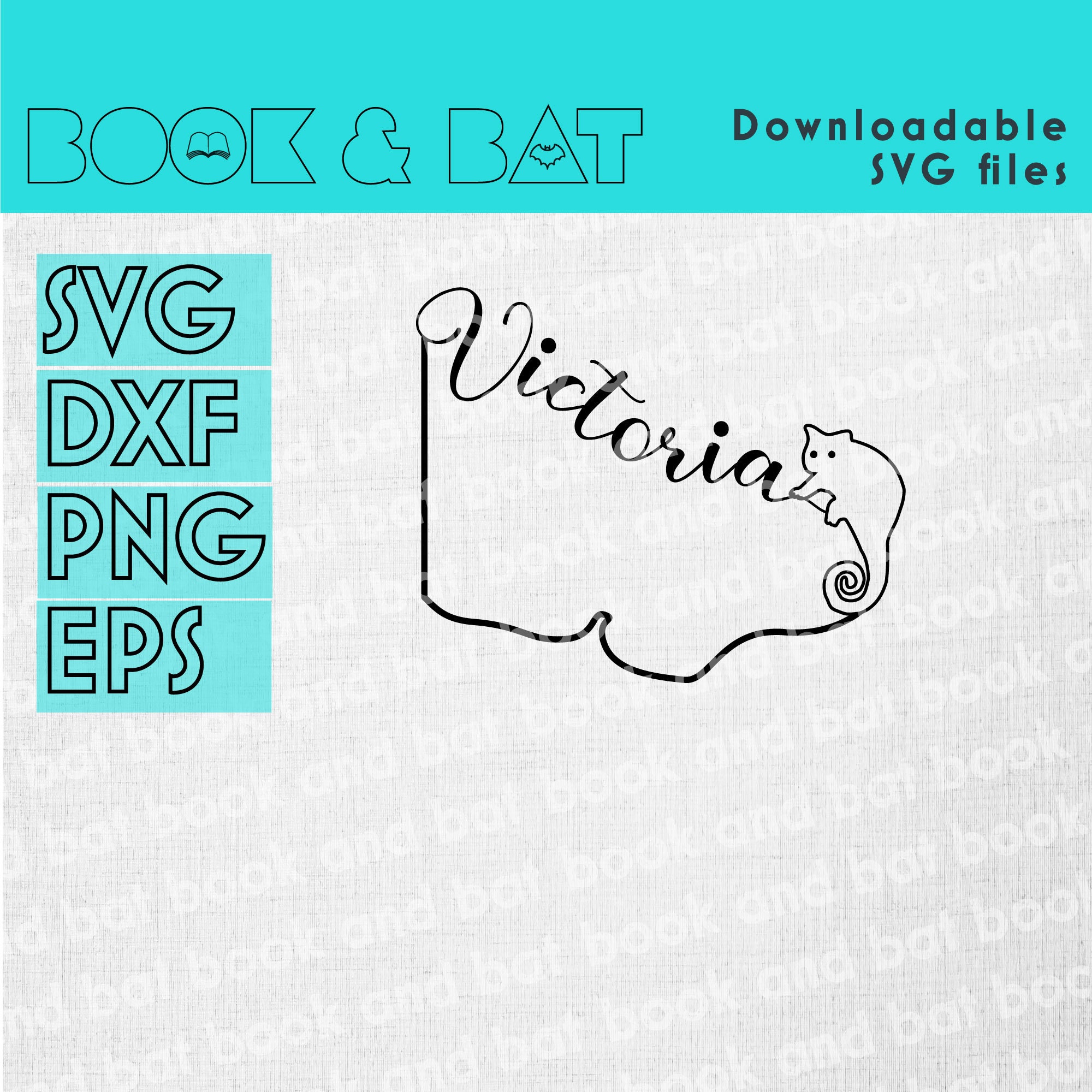 Victoria map Victoria cut file Victoria SVG Victorian Map of - Etsy 日本