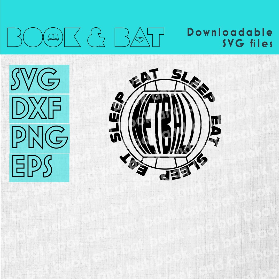 Eat Sleep Netball Repeat Svg, Netball Fan Netball Player Svg Netball ...