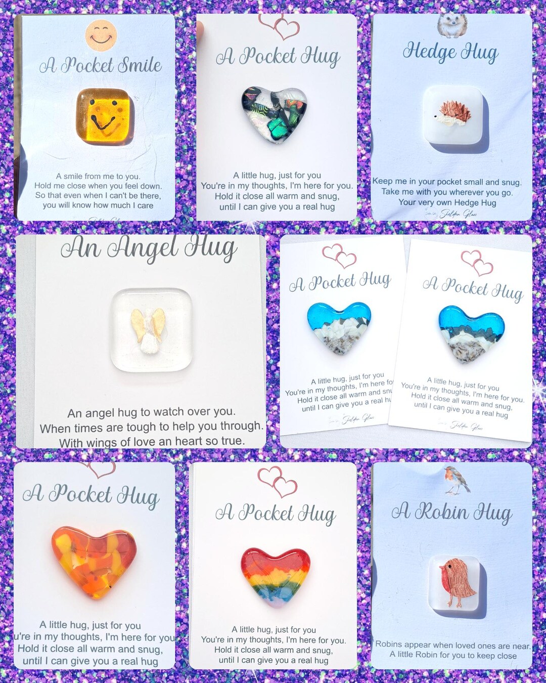 Pocket Smile, Pocket Hug, Robin Hug, Hedge Hug, Angel Hug - Etsy