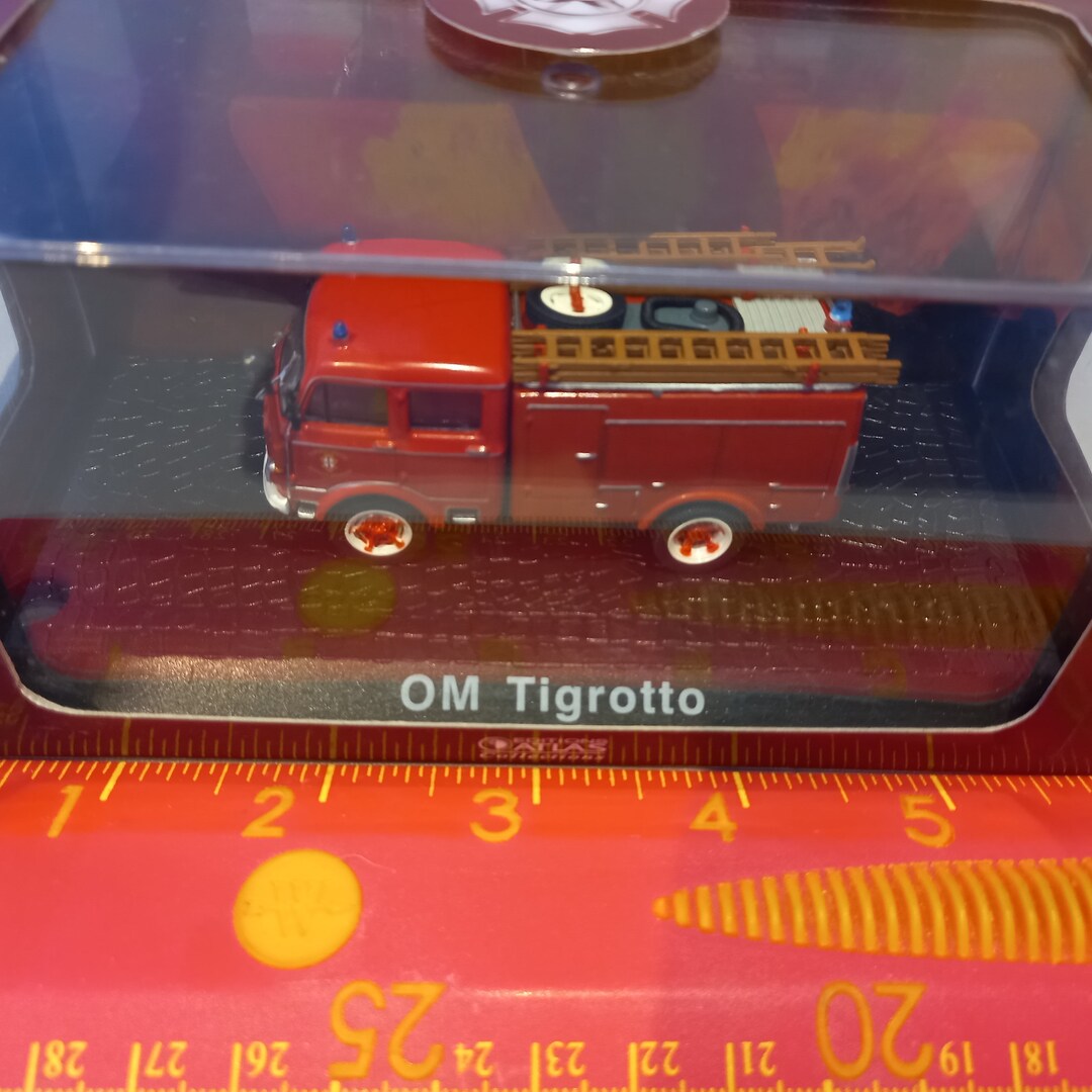 Atlas Editions O M Tigrotto Fire Engine Tender Appliance 7147 017 - Etsy