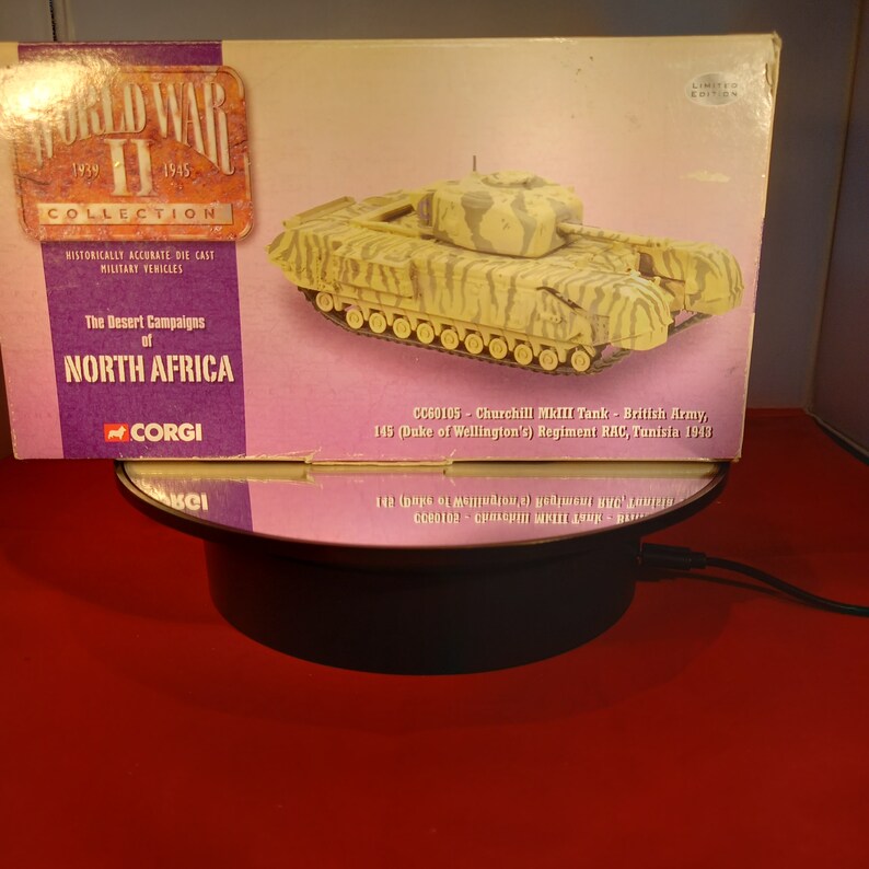 Corgi CC60105 Churchill Mk111 Tank, British Army, 145 (duke of ...