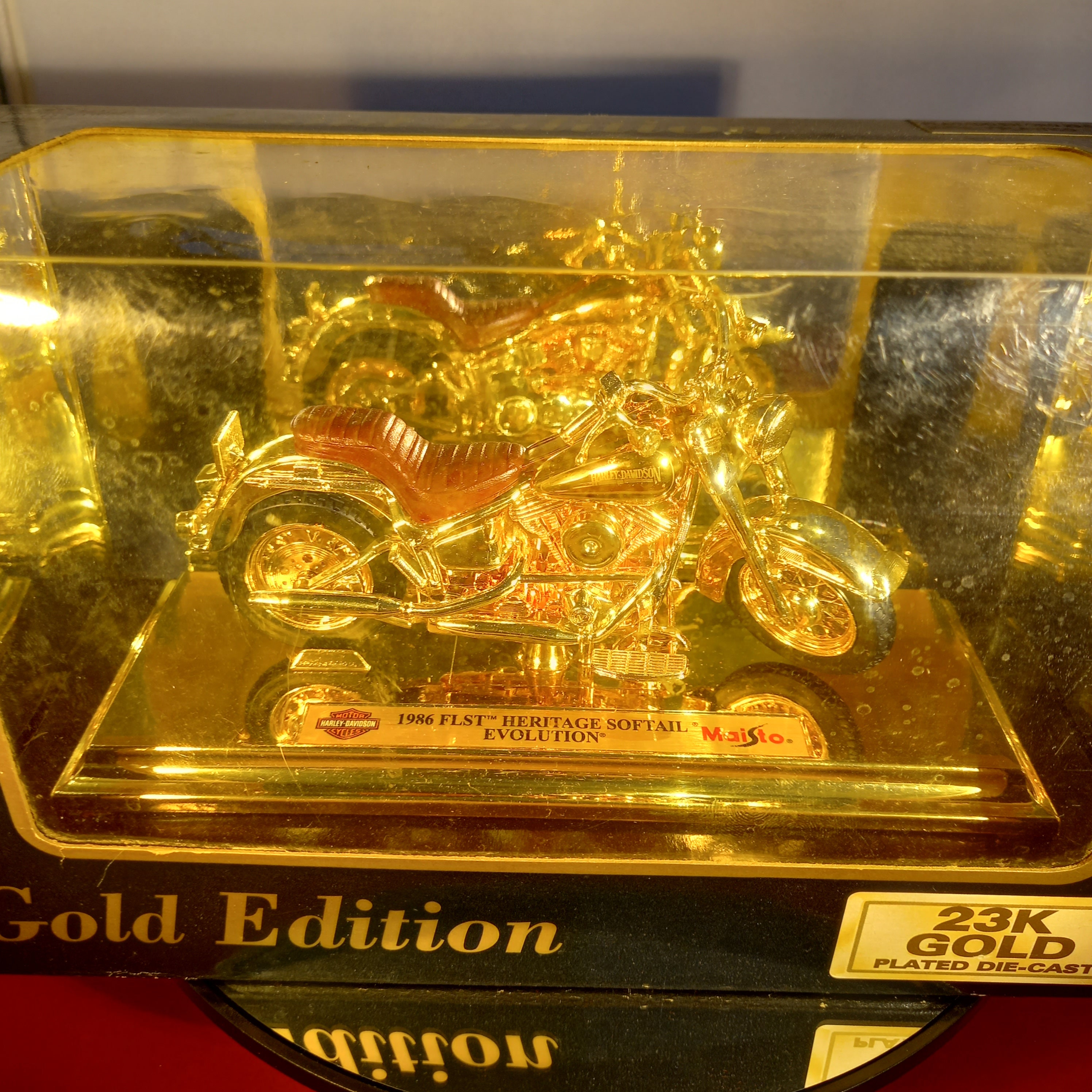 Maisto Harley-davidson 1986 FLST Heritage Softail Evolution - Etsy