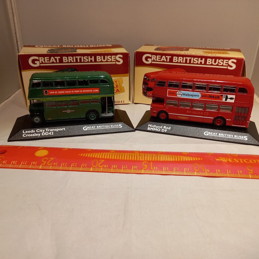Atlas Great British Buses Leeds City Transport Crossley DD42 - Etsy