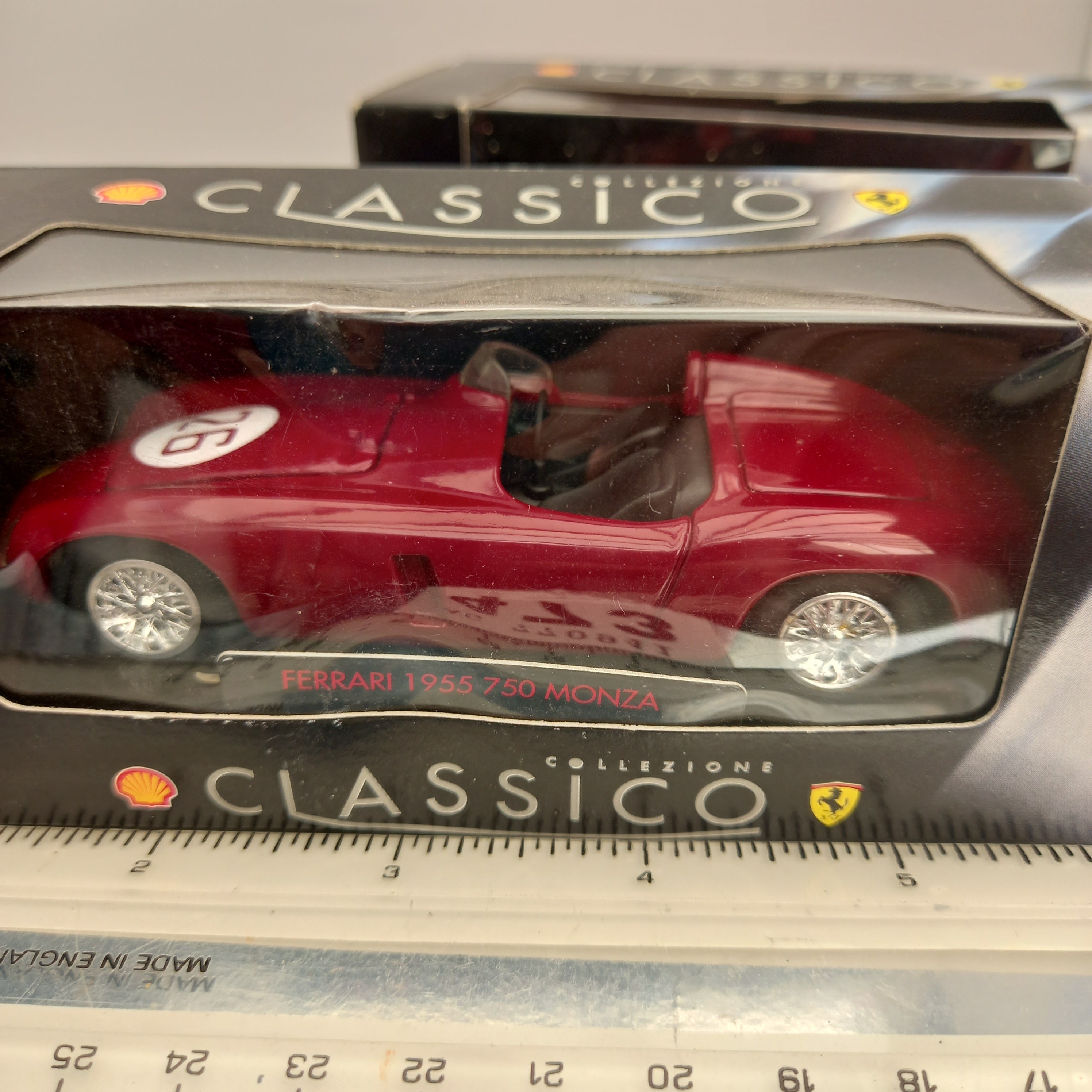 Shell Classico Ferrari Collection SIX Cars 1952 500 P2, 1955 750 Monza ...