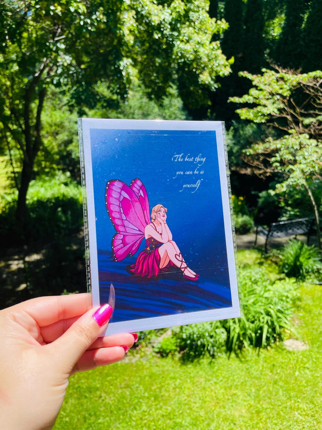 Butterfly Fairy Mariposa Quote Print - Etsy