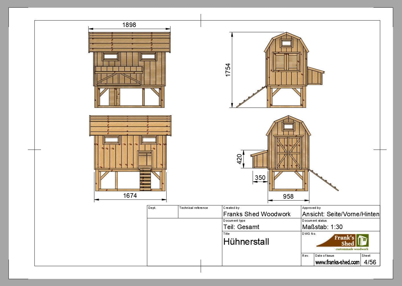 Huhnerstall Bauplan Pdf