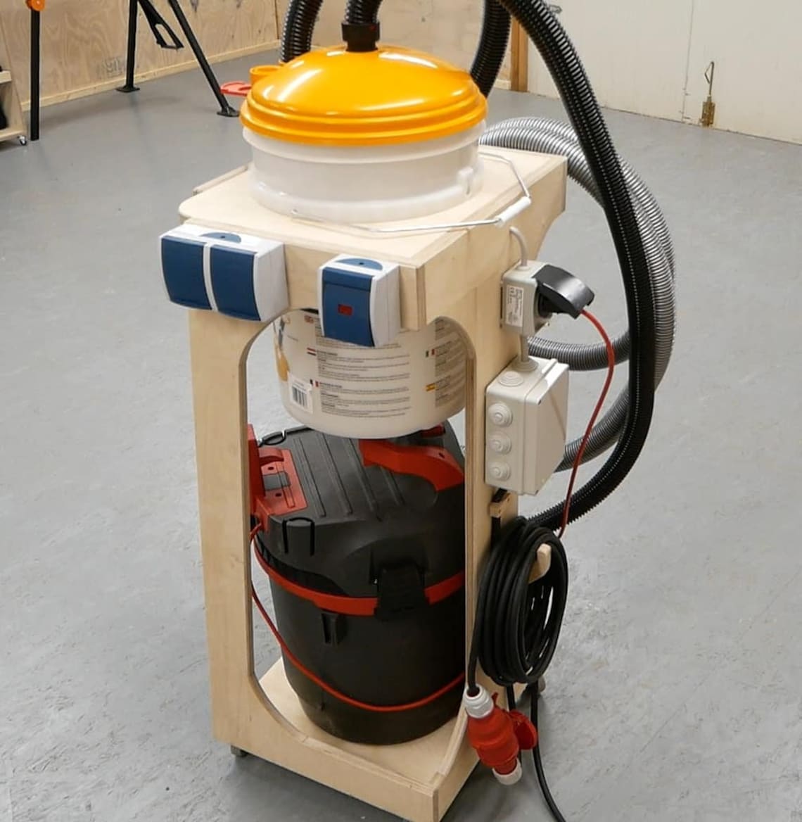 Mobiles Absauganlage für die Werkstatt Bauplan zum Selber bauen - Etsy.de