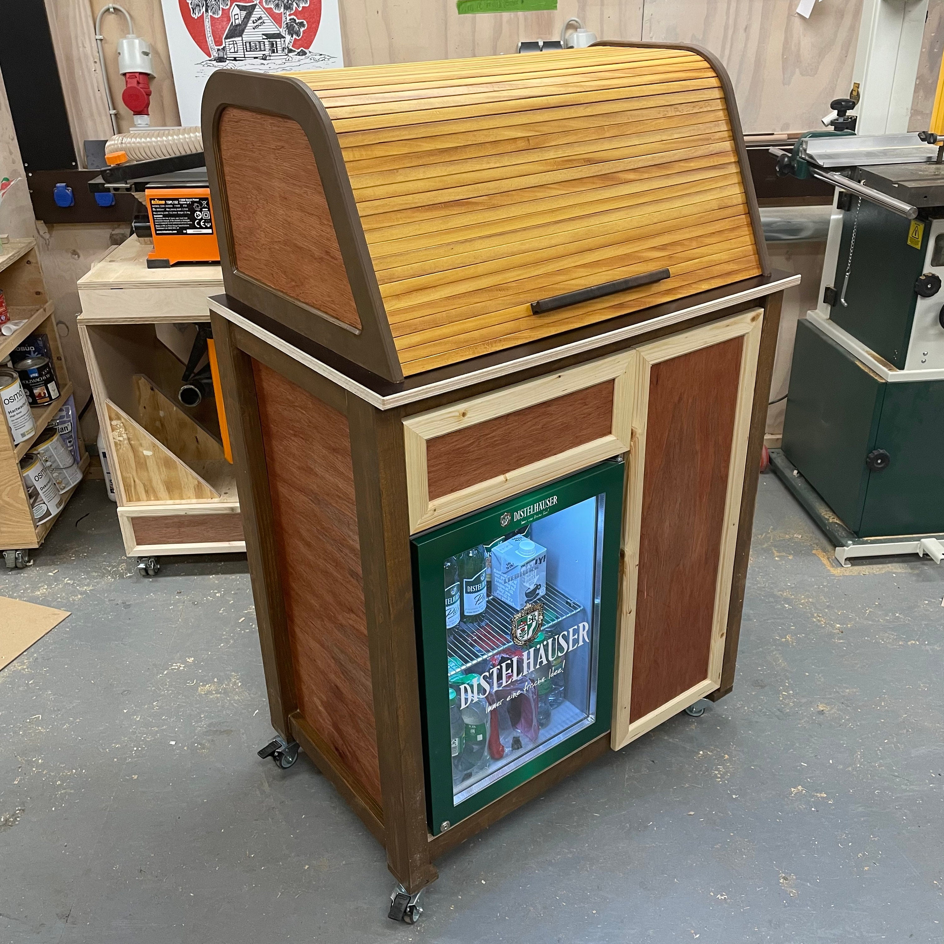Wooden Roller Blind / Roller Shutter Cabinet Made of Wood Building Plan ...