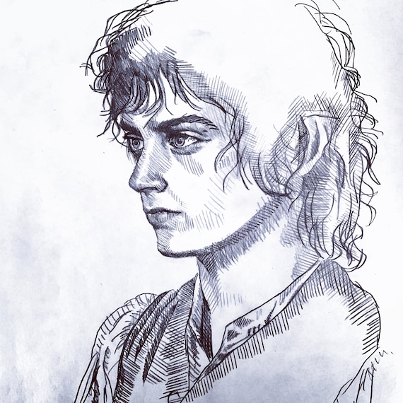 Frodo Baggins Drawing