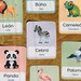 50 Spanish Animals Flash Cards With English Translation and Matching ...