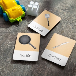 Utensilios De Cocina Tarjetas- Descarga Instantánea" Kitchen Utensils ...