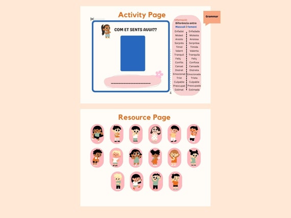 Hojas De Trabajo De Vocabulario Emocional Cómo Reconocer, Expresar Y
