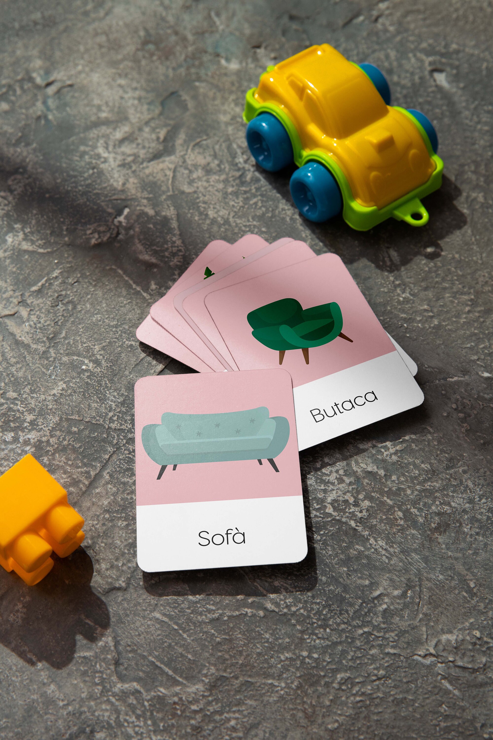 Catalan Sala I Menjador Things Names Flashcards for Kids Tv Lounge and ...