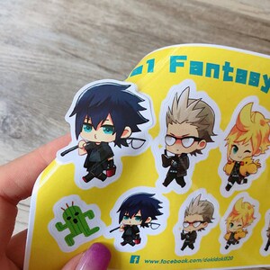 FINAL FANTASY FF15 FFXV Stickers - Etsy