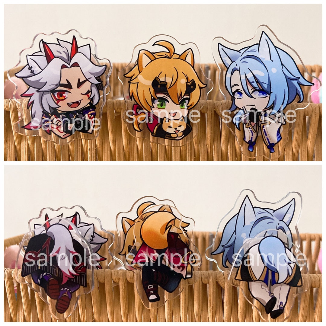 Genshin Impact Inadzuma Acrylic Clip - Etsy