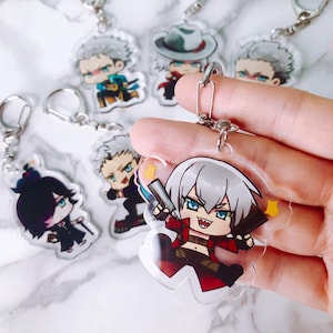 DMC Devil May Cry Acrylic Keychain Charms - Etsy