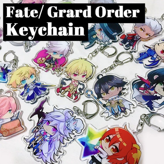 Fate/grand Order Servant Acrylic Keychain Charms - Etsy