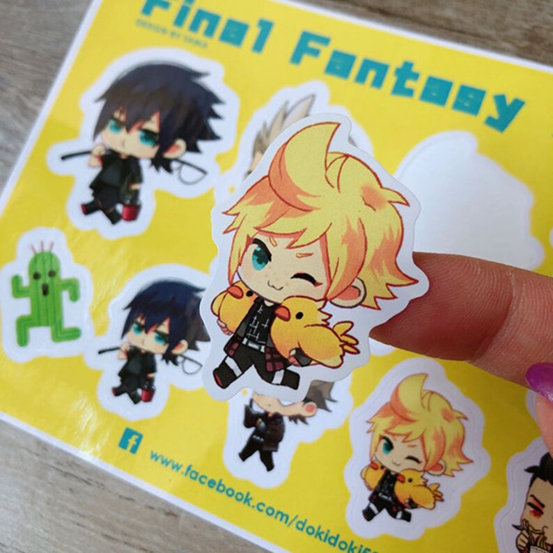 FINAL FANTASY FF15 FFXV Stickers - Etsy
