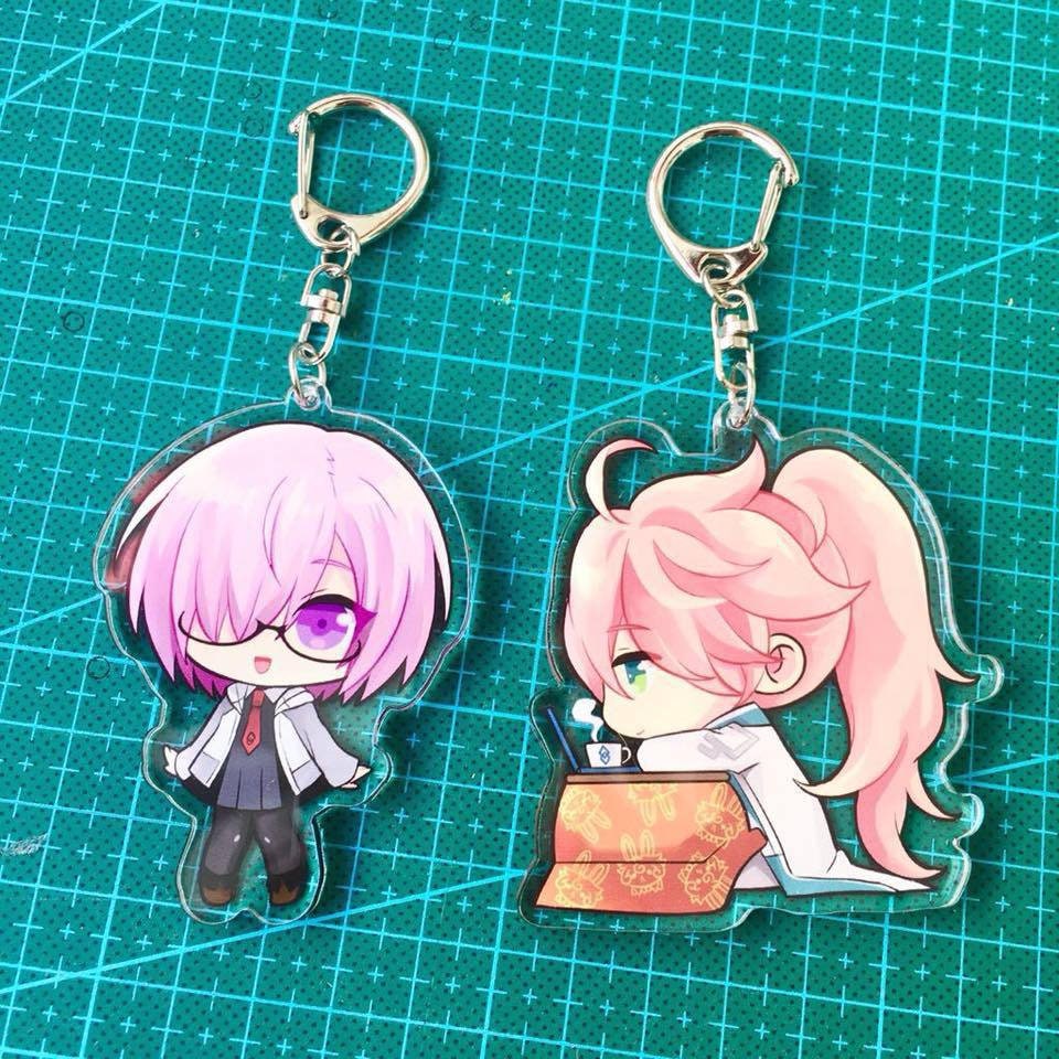 Fate/grand Order Servant Acrylic Keychain Charms - Etsy