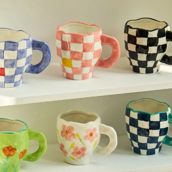 Custom Hand Made Ceramic Mugs - Etsy