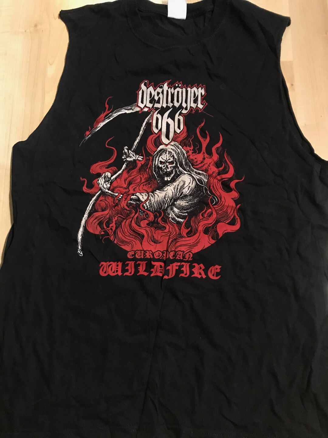 Destroyer 666 Wildfire Tour Shirt. Size S. - Etsy