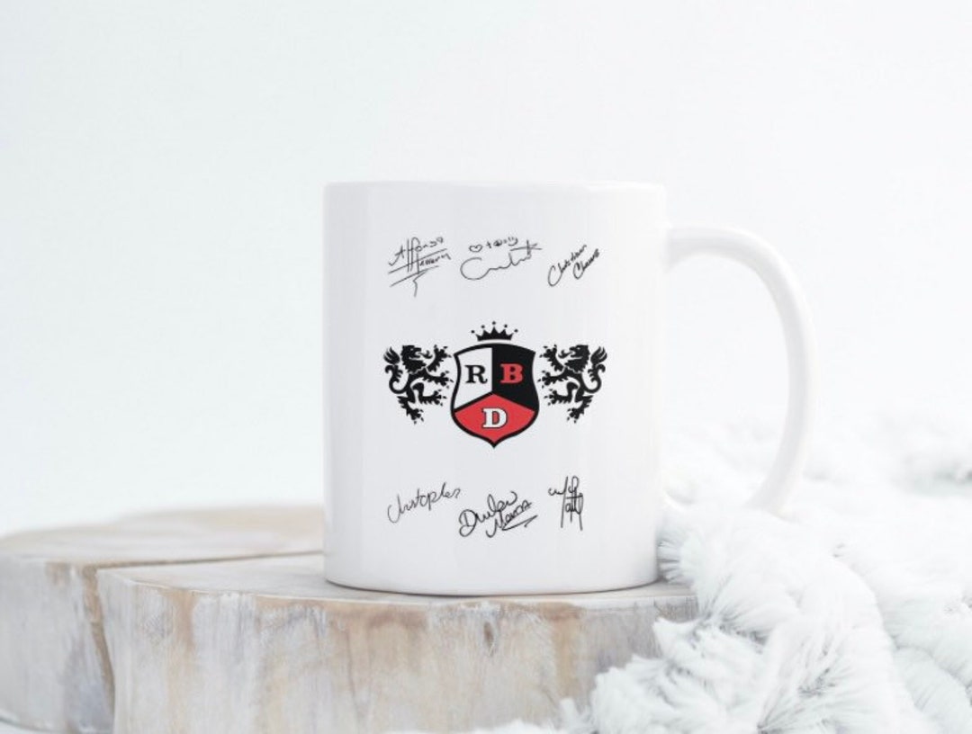 Rebelde Coffee Mug Rbd Mug With Autographs Rebelde Mug - Etsy