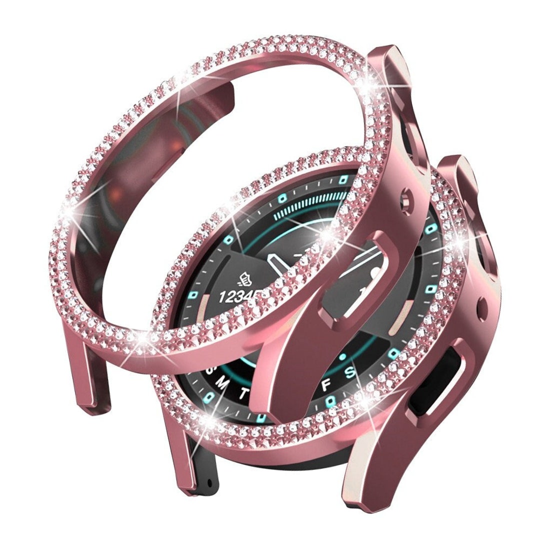 Elegant Two Rows Rhinestone Samsung Galaxy Watch Case for Galaxy Watch ...
