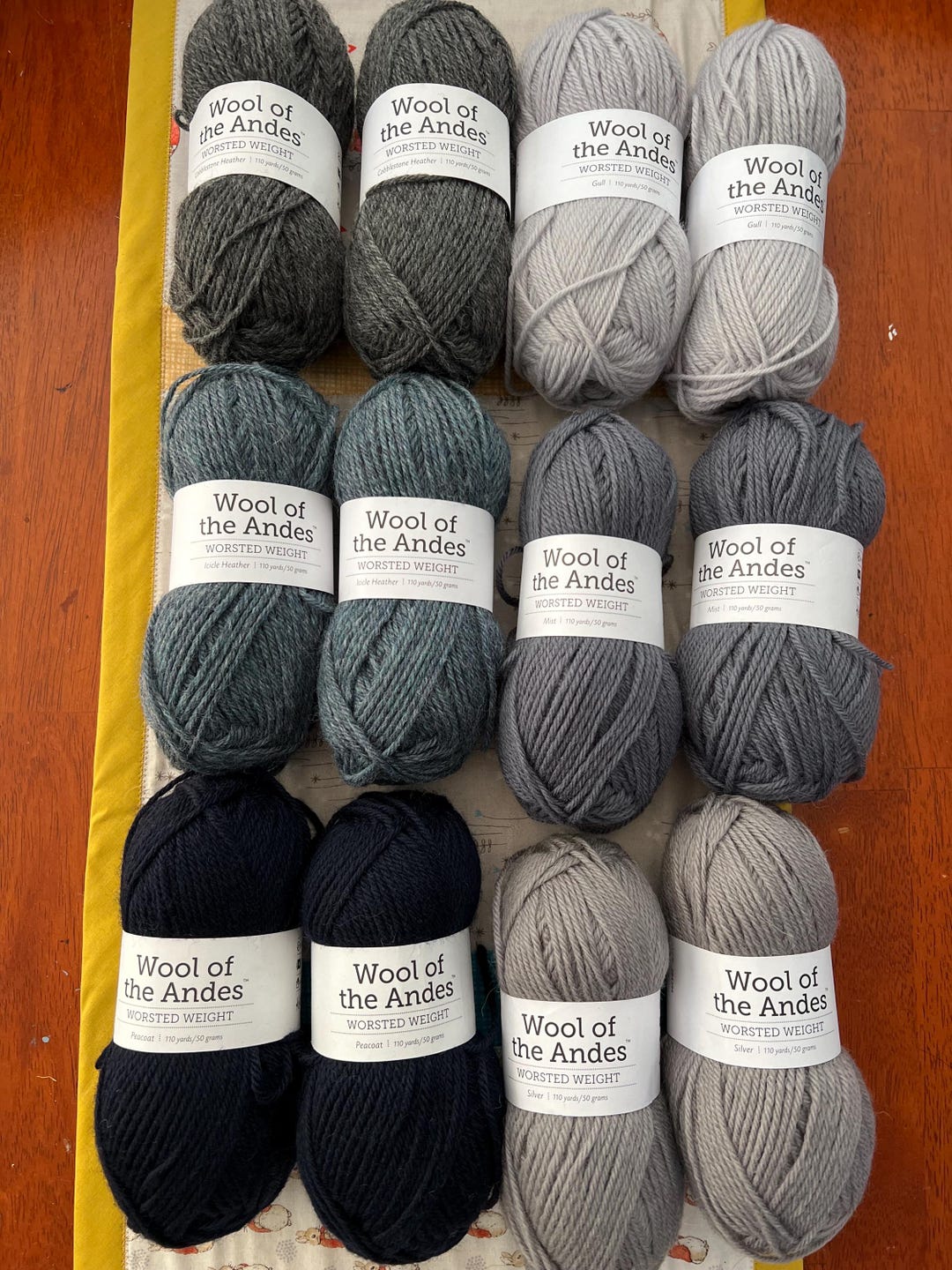 New Knit Picks Wool of the Andes 2-pack Shades of Abstracts and Grays ...
