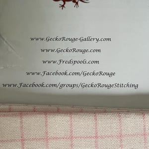 Leilani Joy Geckorouge Counted Cross Stitch Kit Fauna for 14, 18, or 25 ...