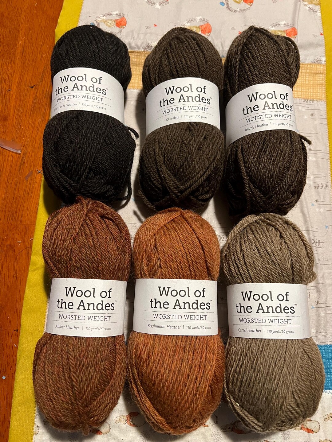 New Knit Picks Wool of the Andes 6-pack Variety Yarn-autumn Tumble ...