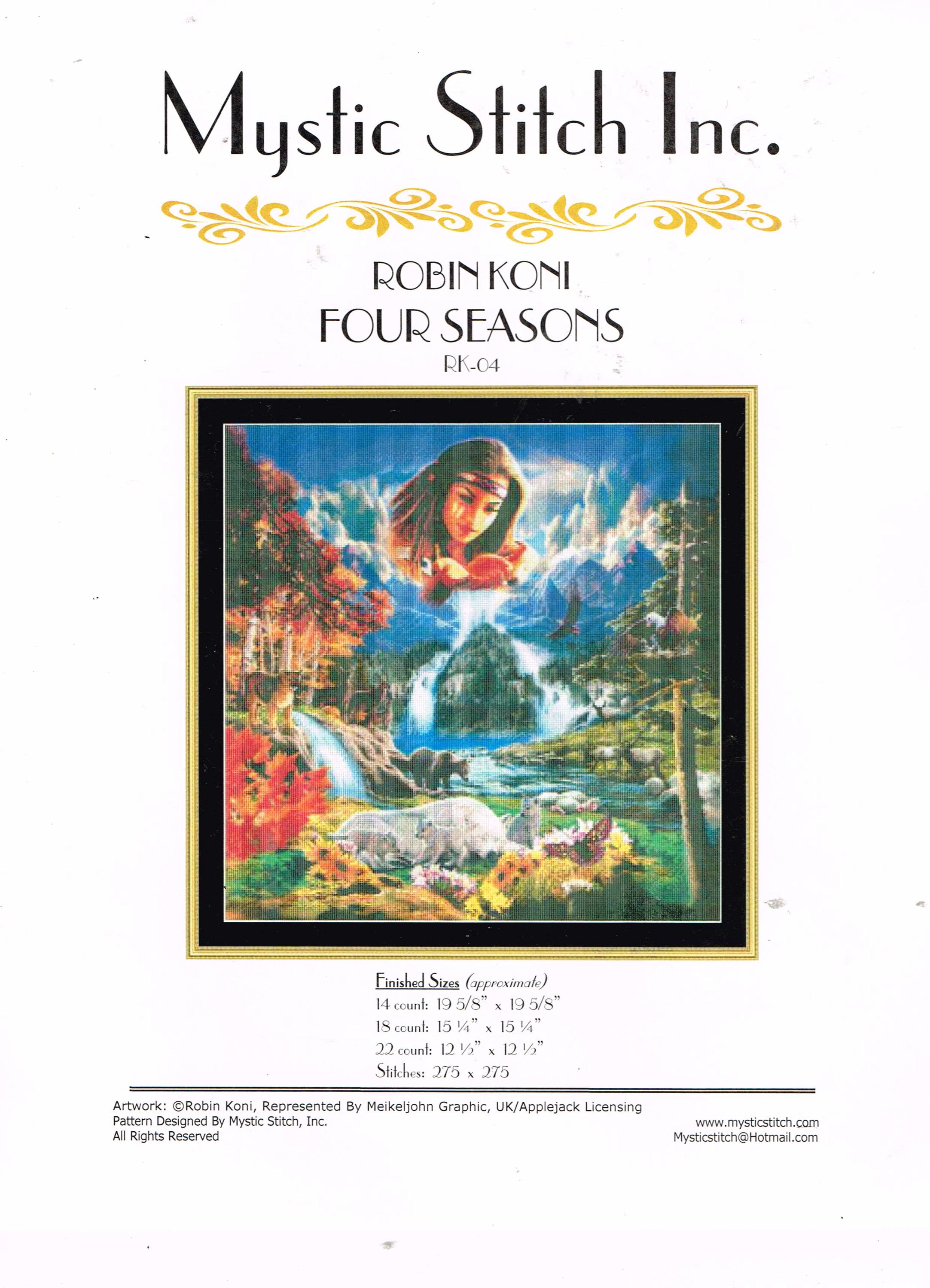 MIP Mystic Stitch Pattern & Instructions: Four Seasons RK-04 by Robin ...