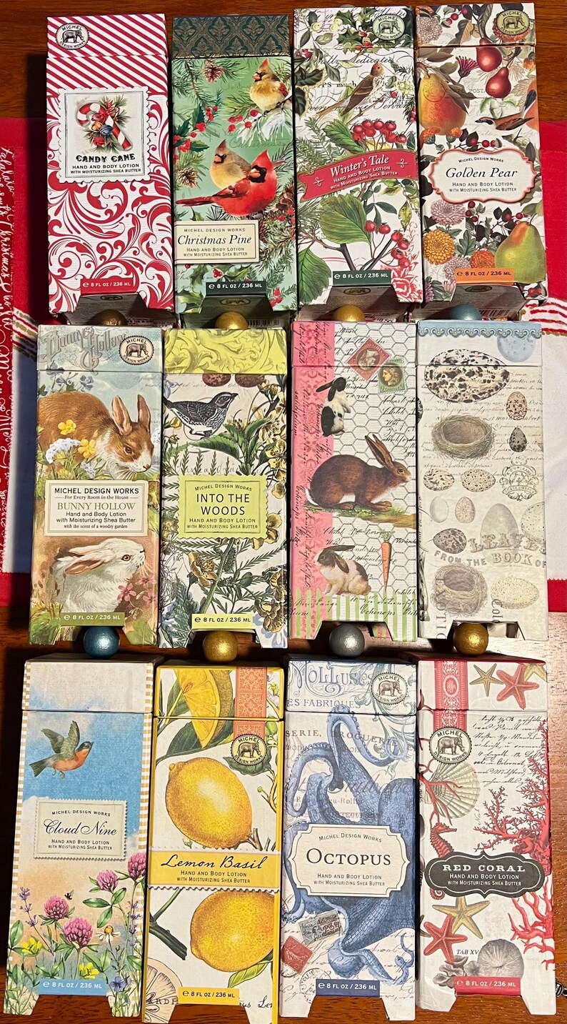 Michel Design Works (EMPTY) Hand Lotion 12-box Set - Etsy