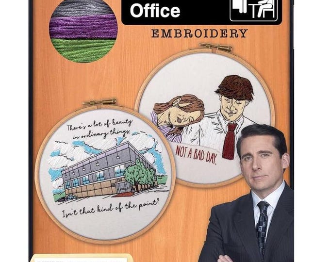 The Office Embroidery Kit by Roise Haynes (new) - Etsy