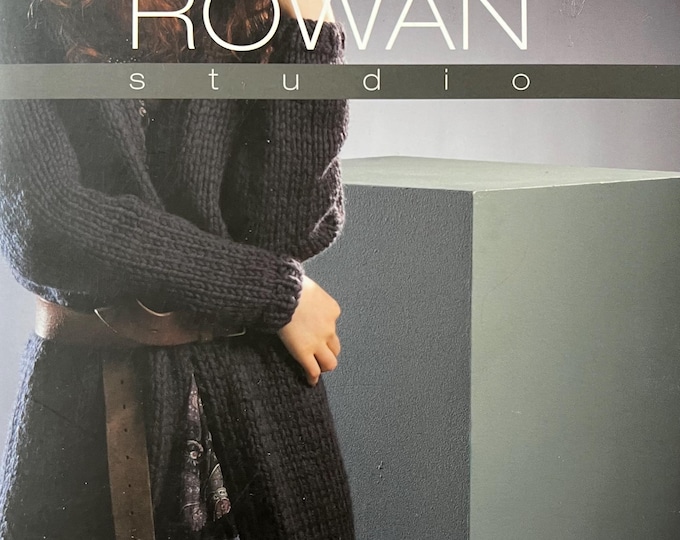 Rowan Studio Issue 13 Booklet Featuring 8 Women's Knitted Fashions. - Etsy
