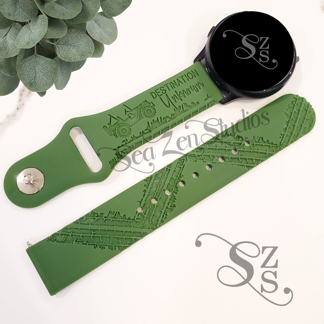 Destination Unknown Watch Band in 20MM and 22MM Compatible With Samsung ...