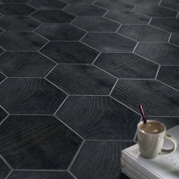 Hexagon Floor Tile Sticker - Etsy
